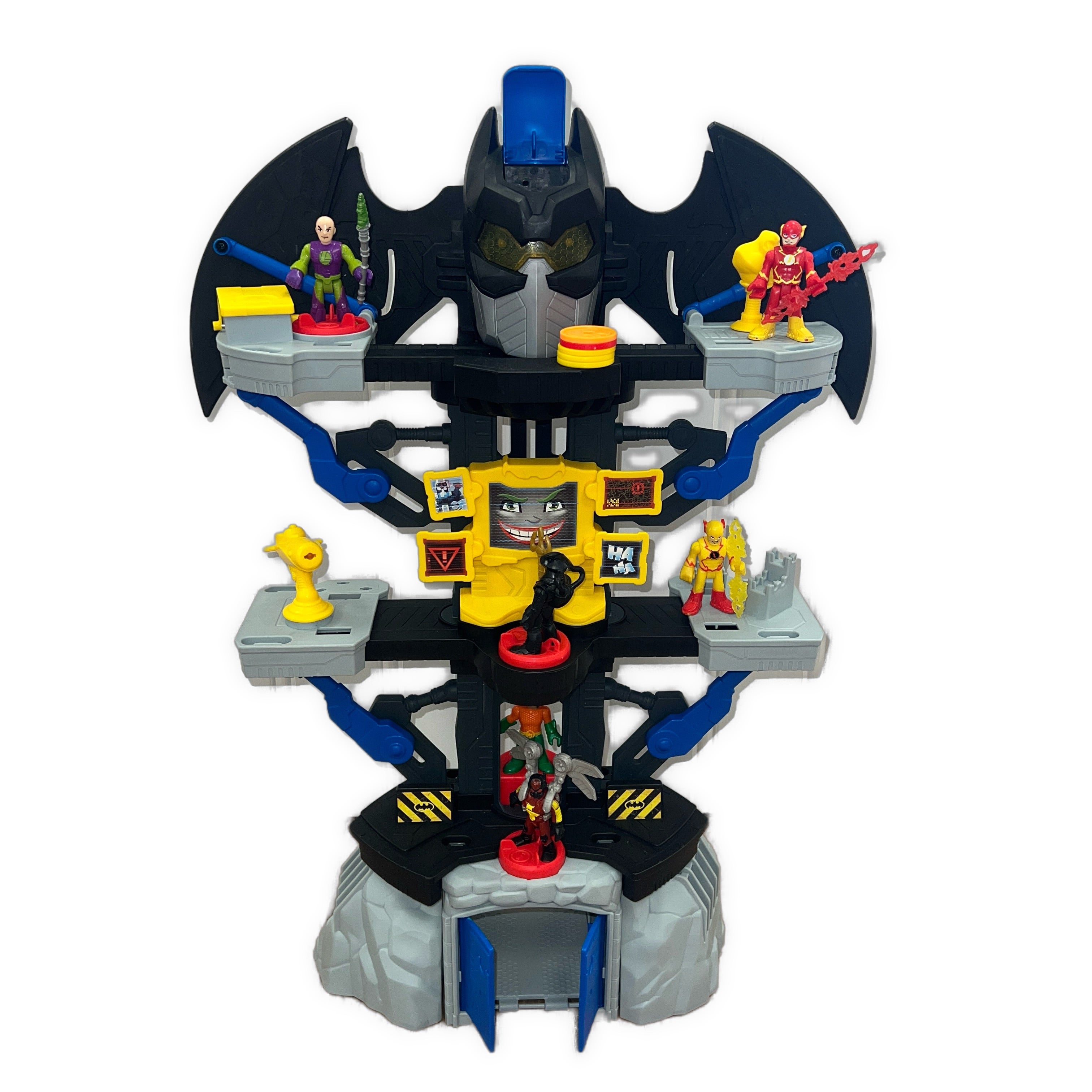 Imaginext Batman Transforming Batcave + Figures | Chameleon Kids ...