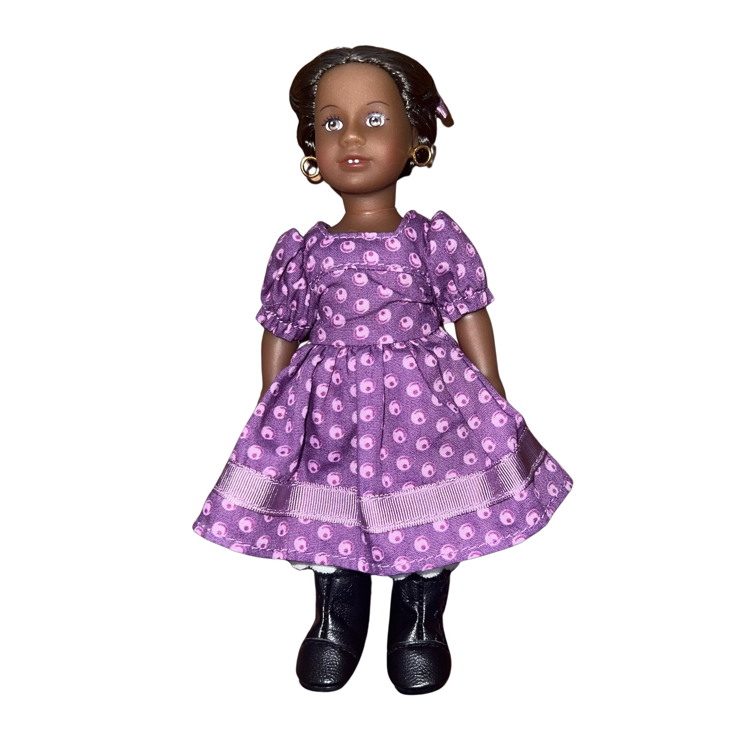 American Girl 2016 Special Edition Mini 6" Addy Doll Purple Dress ...