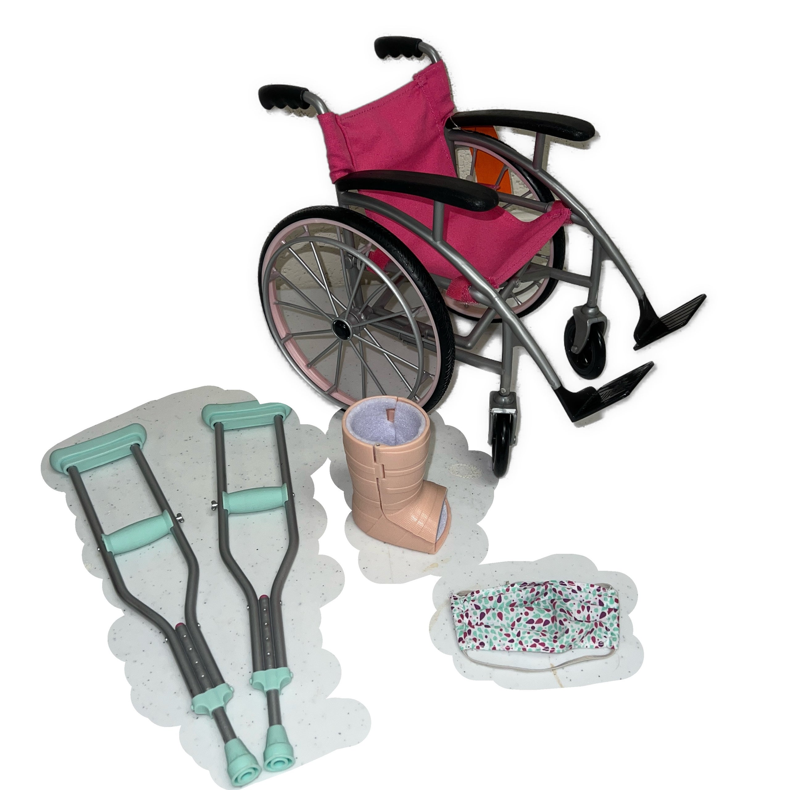 Our Generation Wheelchair and Get Well Accessories | Chameleon Kids ...
