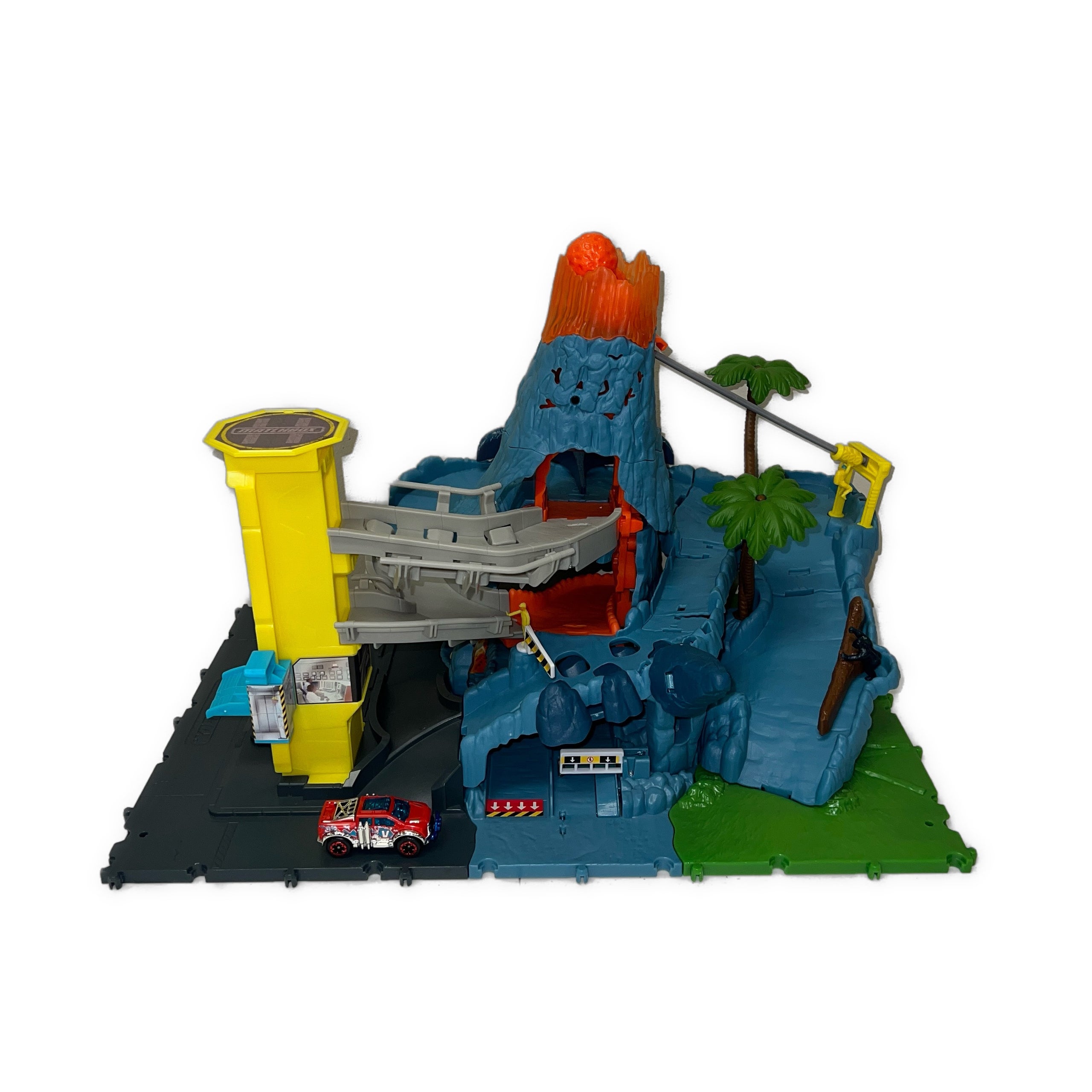 Matchbox Action Drivers Volcano Escape Playset | Chameleon Kids Consignment